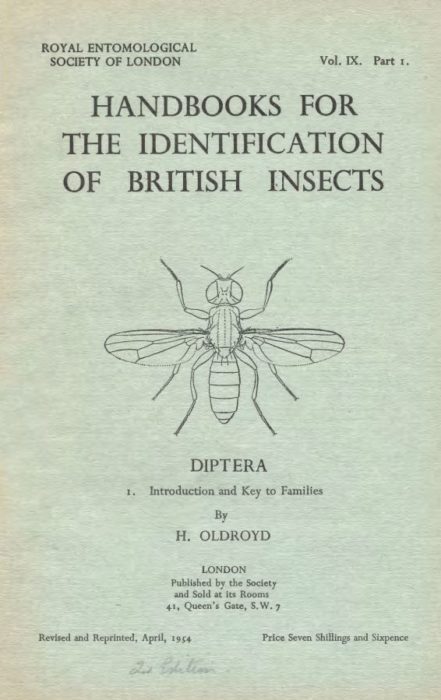 Diptera - 1. Introduction and key to families. - Royal Entomological ...